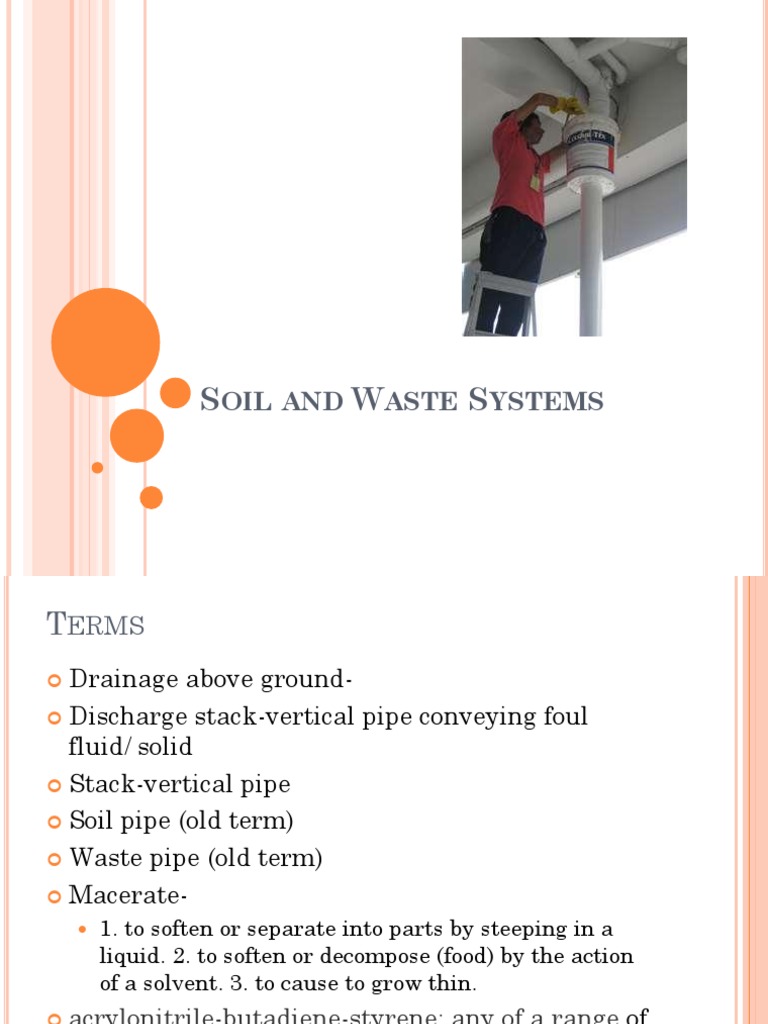 Soil and Waste System Design Guide | PDF | Pipe (Fluid Conveyance ...