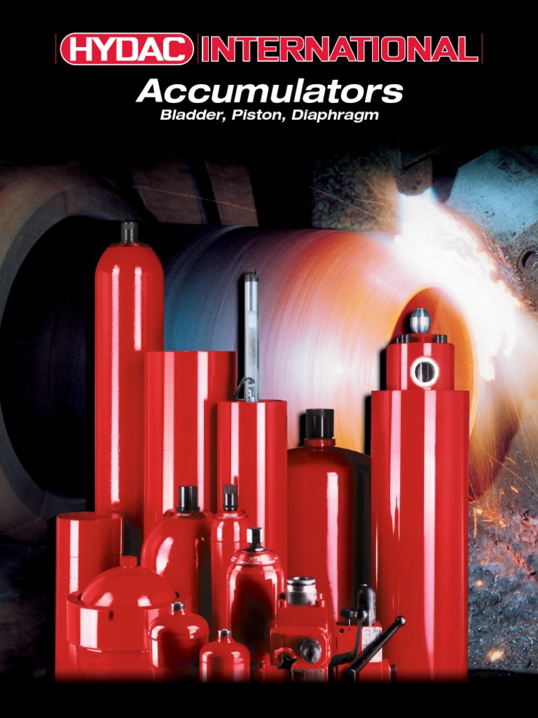HYDAC Accumulators PDF | PDF | Pump | Valve