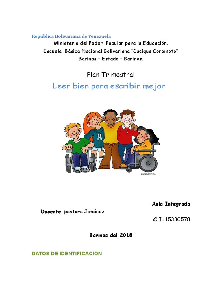 MODELO PLAN TRIMESTRAL - Odt | Descargar gratis PDF | Aprendizaje ...