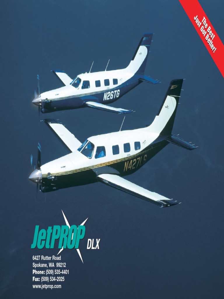 JetPROP Flyer-1 | PDF | Aviation | Aircraft