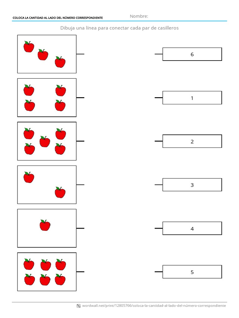 Une La Cantidad A Número Correspondiente S.2. | PDF