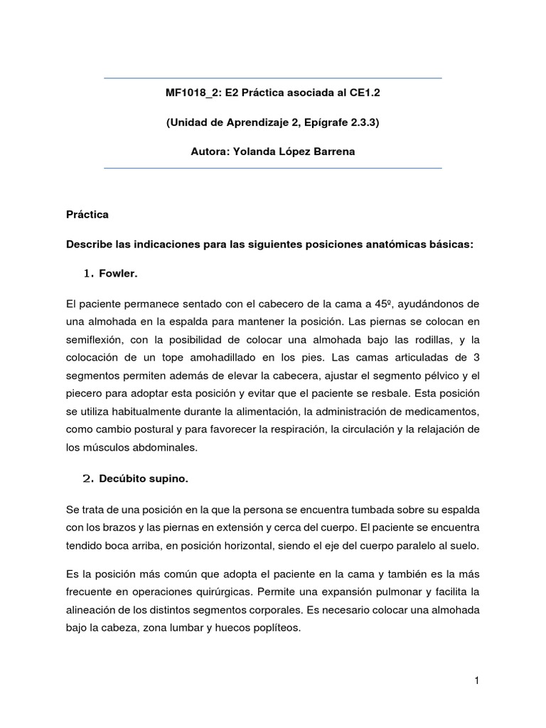Yolanda López Barrena E2 Práctica Asociada Al CE1.2 (Unidad de ... Yolanda López Barrena E2 Práctica Asociada Al CE1.2 (Unidad de ...