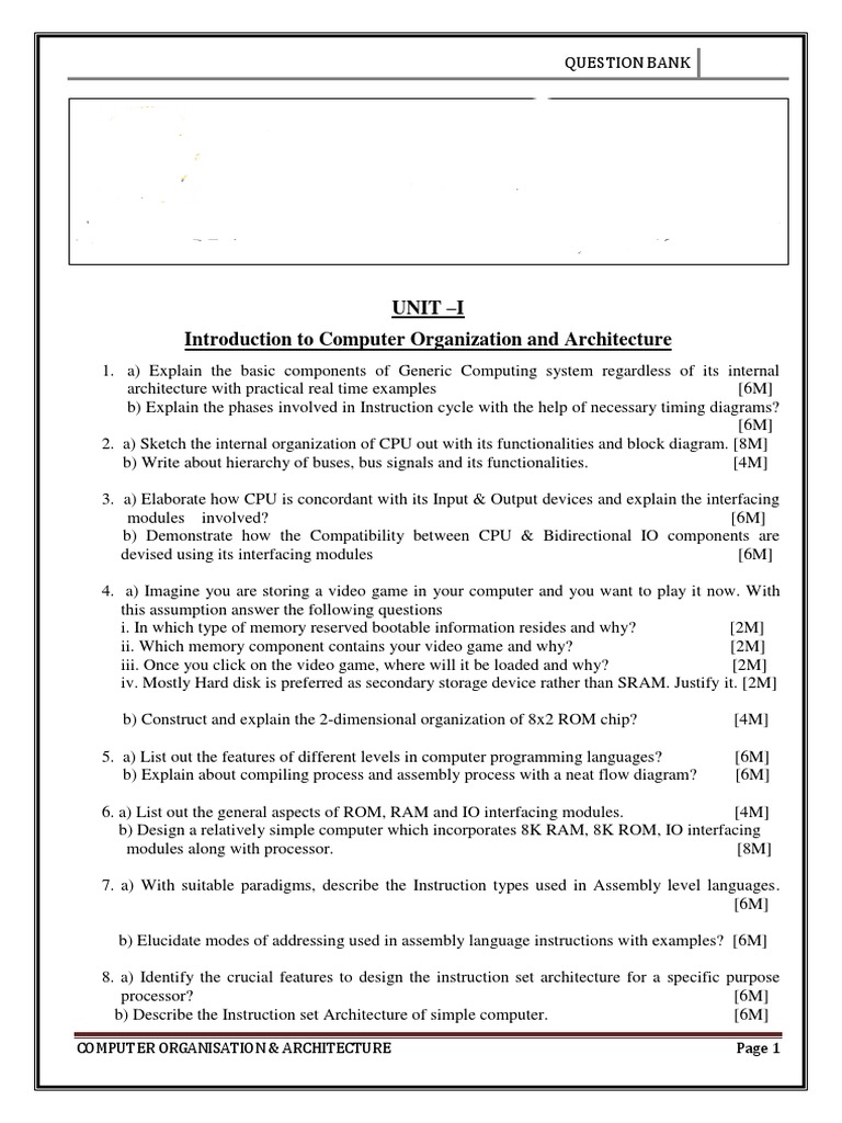 Computer Organisation and Architecture | PDF | Computer Data Storage | Central Processing Unit