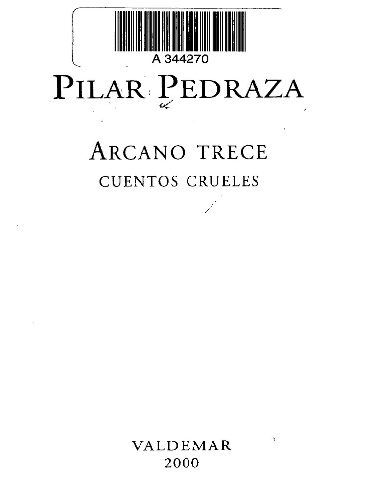 Pilar Pedraza: Arcano Trece | PDF