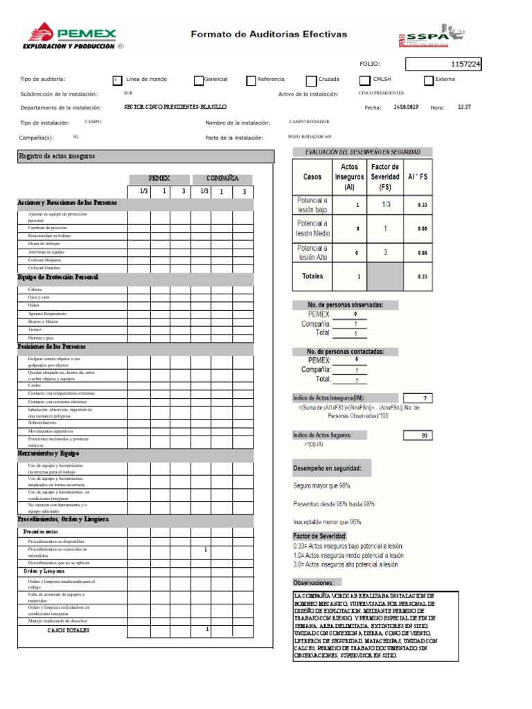 Auditoria Pemex - PDF | PDF