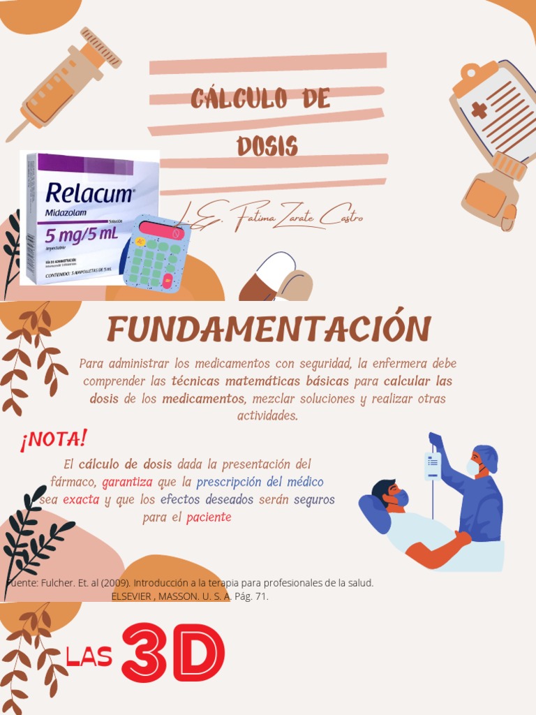 Dosis, Formulas, Soluciones y Goteo PDF | PDF