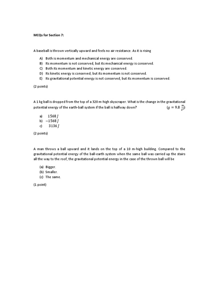 Chapter 7 Questions | PDF