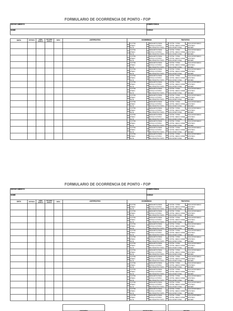 FORMULÁRIO-JUSTIFICATIVA-HORÁRIO-FOP.pdf | PDF FORMULÁRIO-JUSTIFICATIVA-HORÁRIO-FOP.pdf | PDF