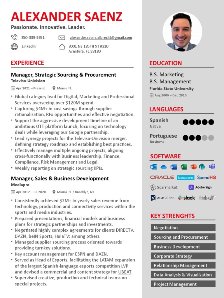 Alexander Saenz Resume Netflix FEB 2022 | PDF