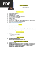 Curriculum Gaby | PDF