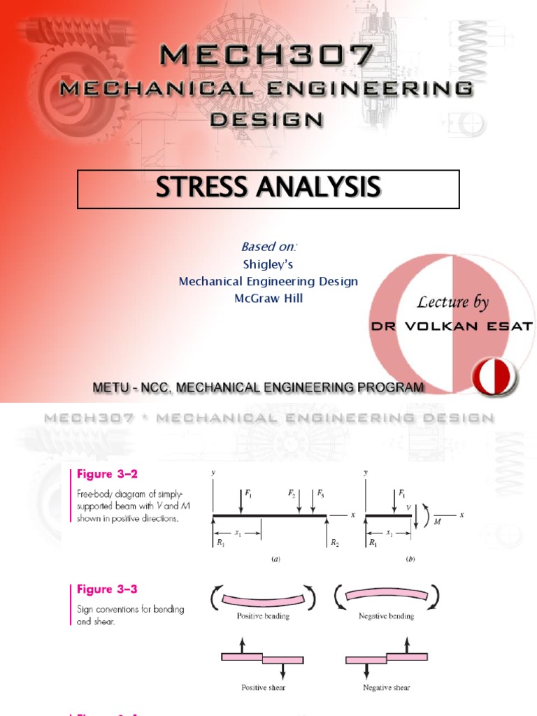 MECH307 - 2018-19 FALL - L02 - Stress Analysis PDF | PDF