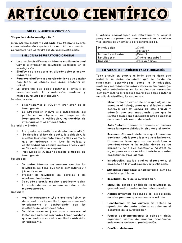 Artículo Científico PDF | PDF | Estadísticas | Muestreo (Estadísticas)