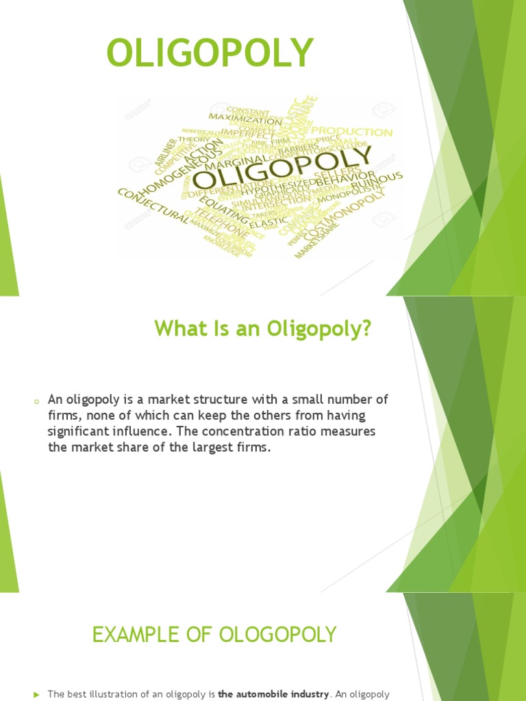 Oligopoy PPT Managerial Economics ! PDF | PDF | Oligopoly | Business ...
