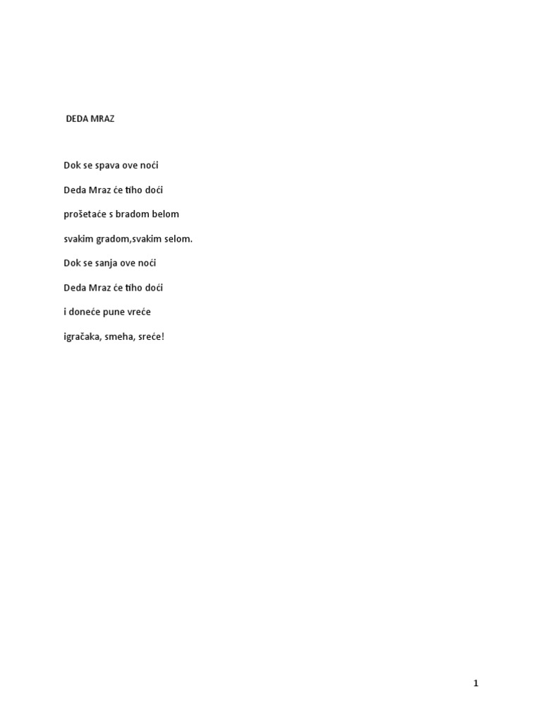 Deda Mraz | PDF