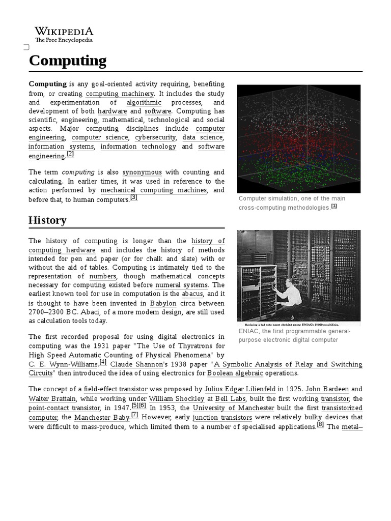 Computing Pdf Pdf
