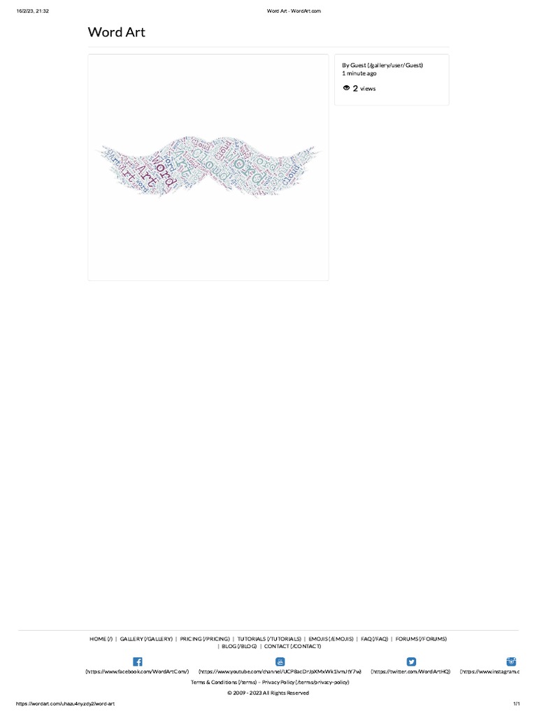 Word Art - WordArt PDF | PDF