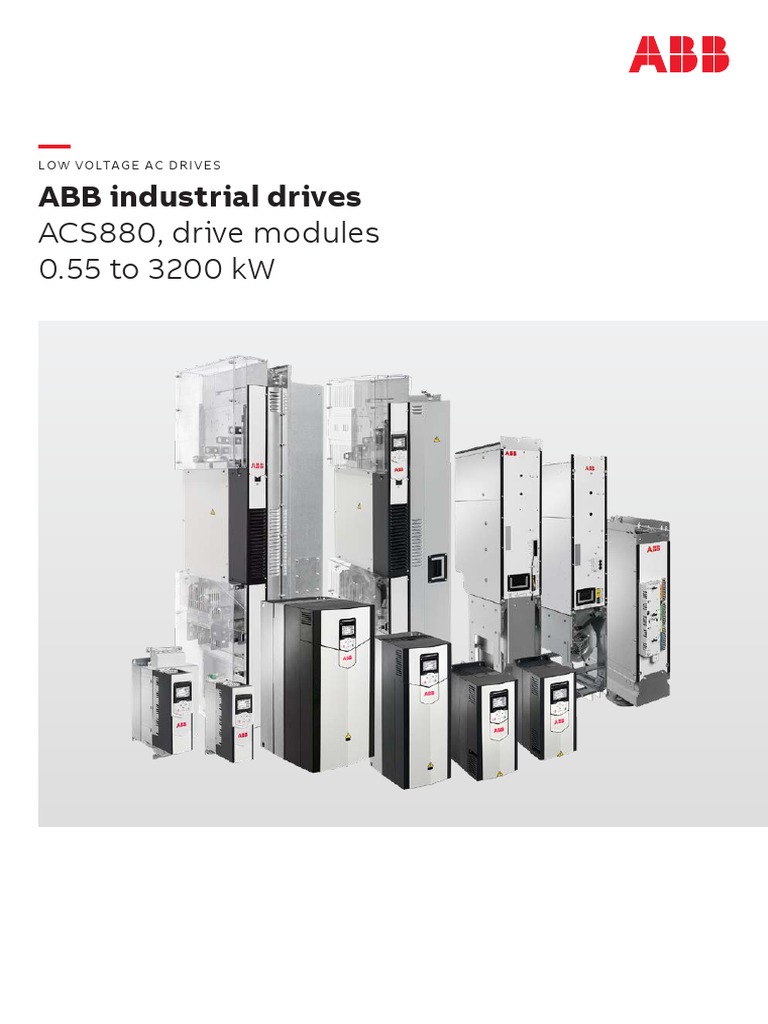 ACS880 Drive Modules Catalog 3AUA0000115038 RevM EN Lowres PDF | PDF ...