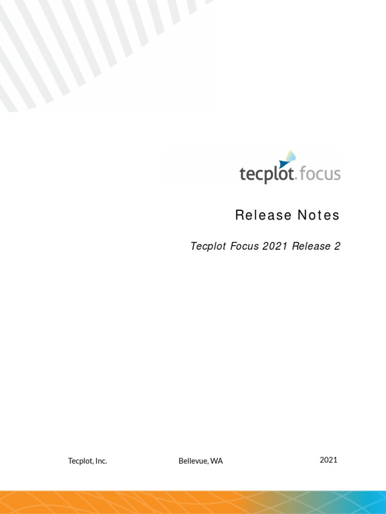 Focus Release Notes PDF | PDF