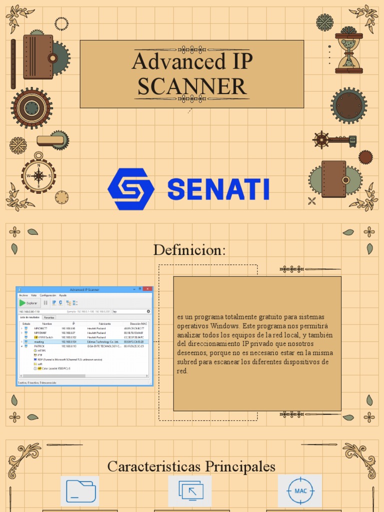 Uso de Advanced IP Scanner en Windows | PDF