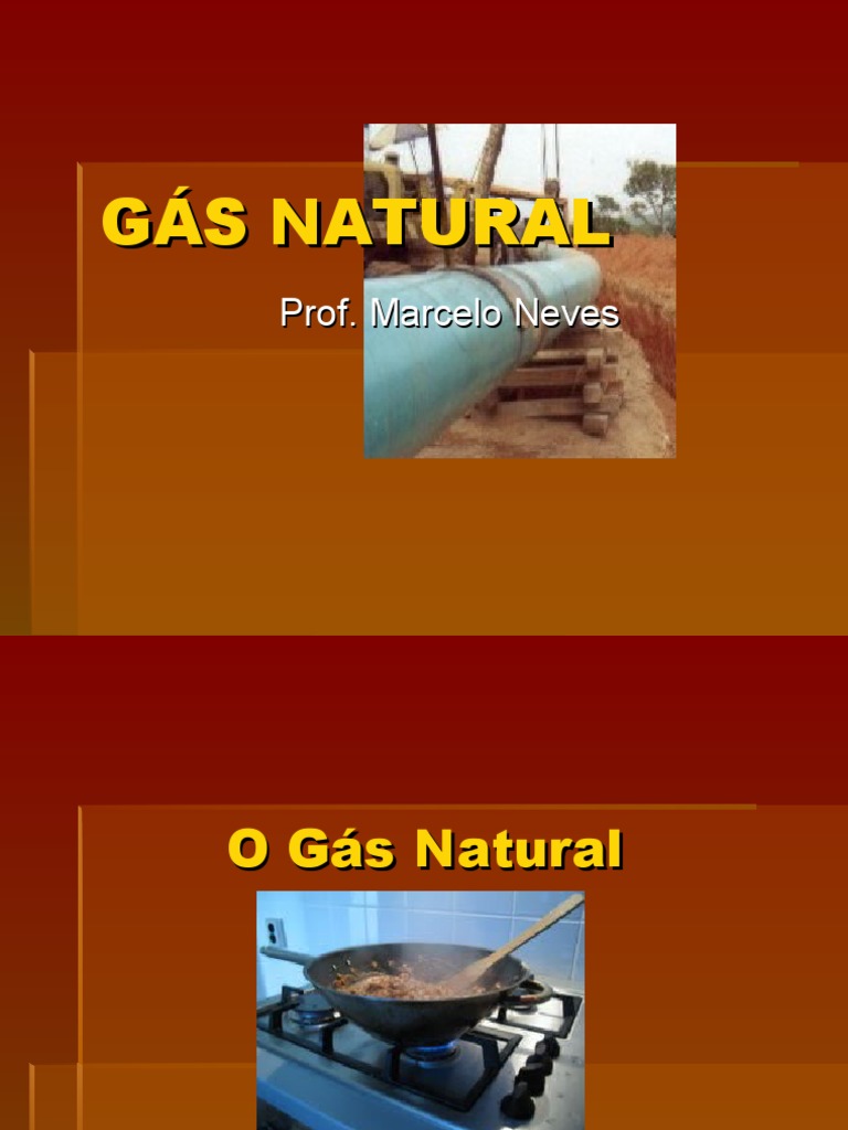 Características e Vantagens do Gás Natural | PDF