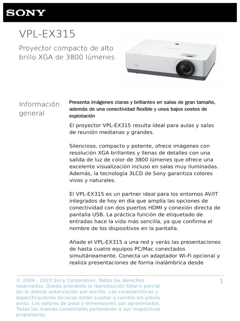 VPL Ex 315 PDF | PDF