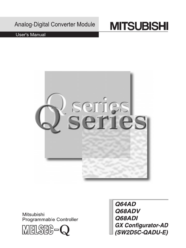 GX Configurator-AD sh080055p | PDF