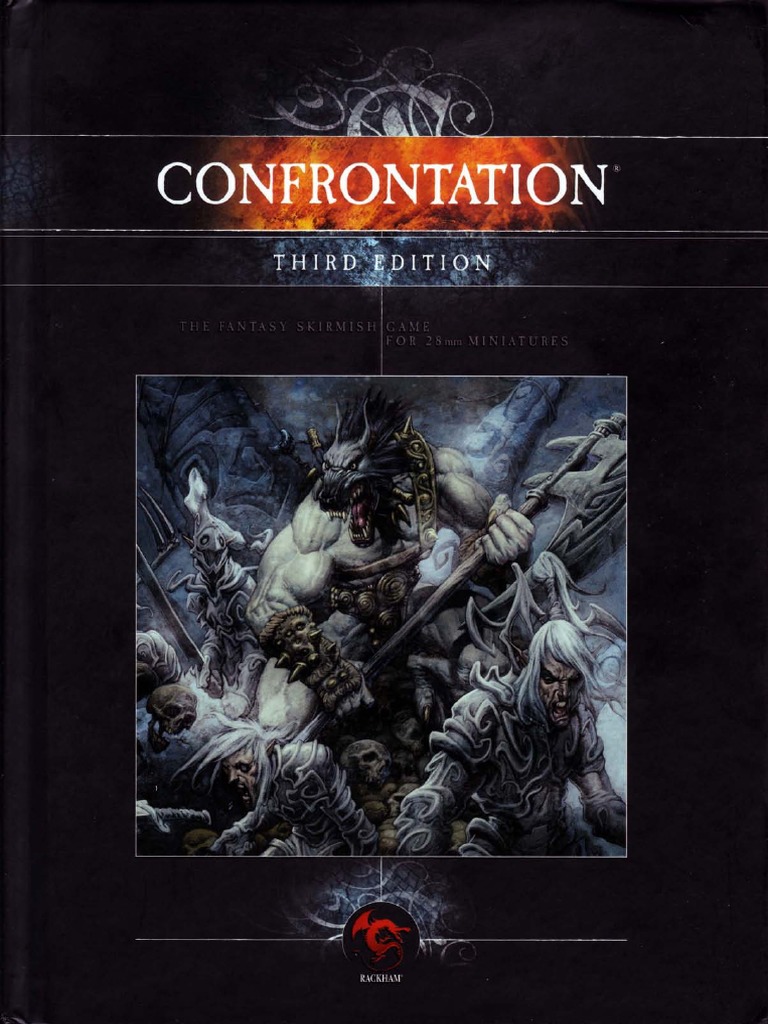 Confrontation 3rd Ed Rulebook Rackham | PDF