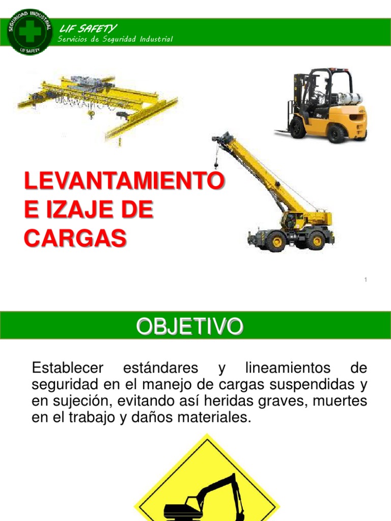 Levantamiento e Izaje de Cargas 1 | PDF | Grúa (máquina ...