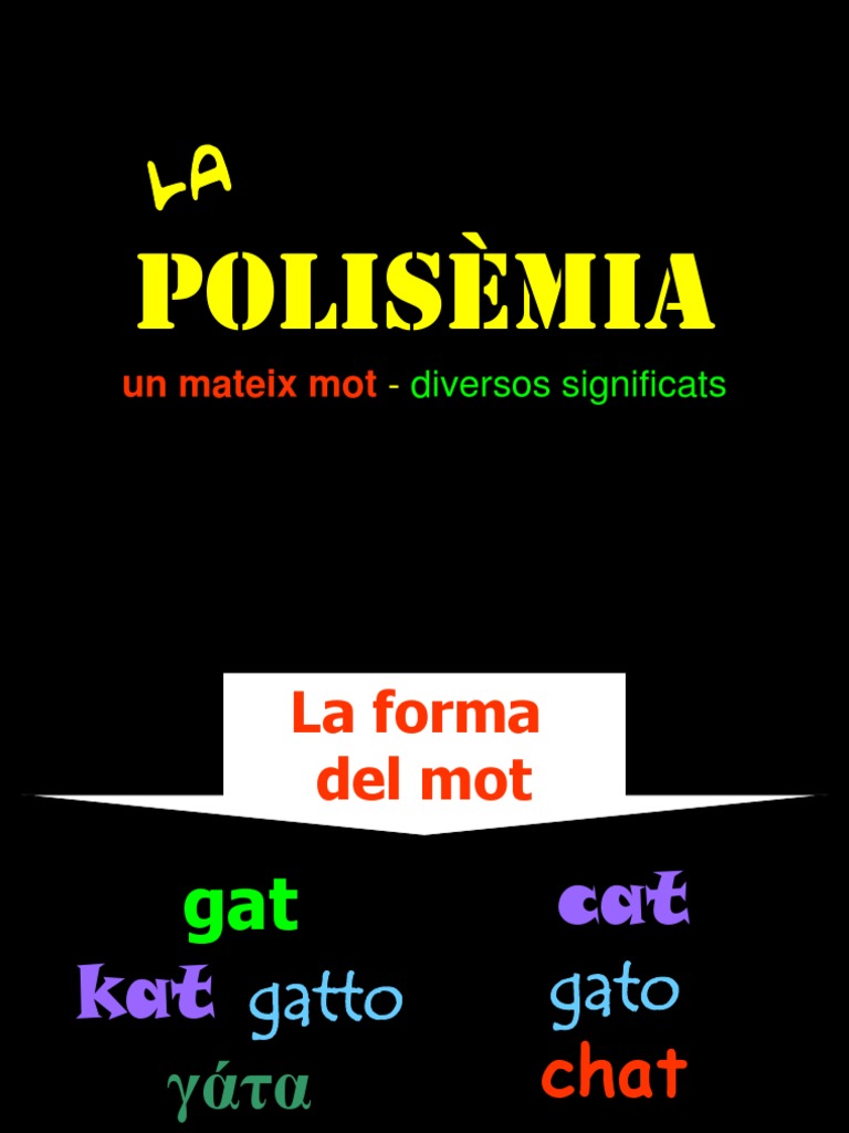 La polisèmia.pdf | PDF