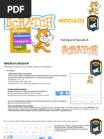 Scratch Manual | PDF | Scratch (lenguaje de programación) | Point and Click