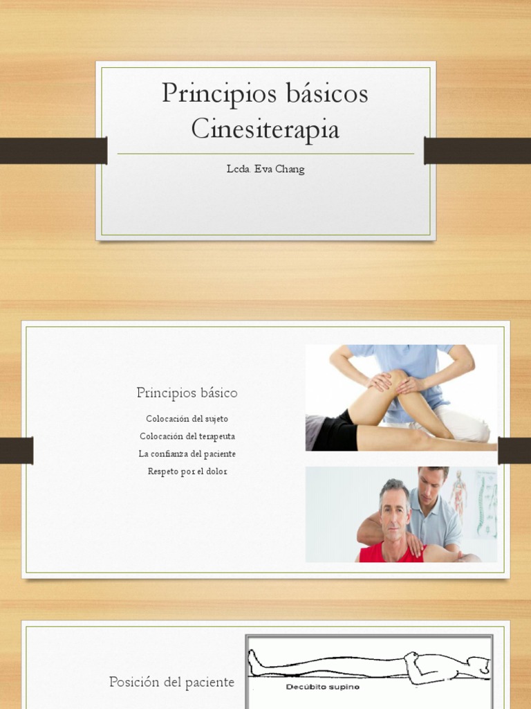 Principios De Cinesiterapia Básica Pdf