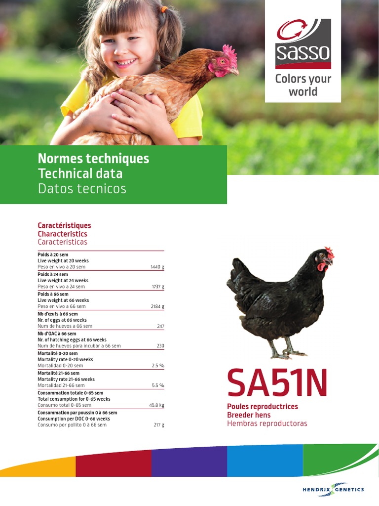 SASSO Traditional Poultry Breeders SA51N PDF | PDF