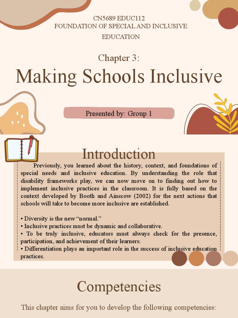 Making Schools Truly Inclusive | PDF