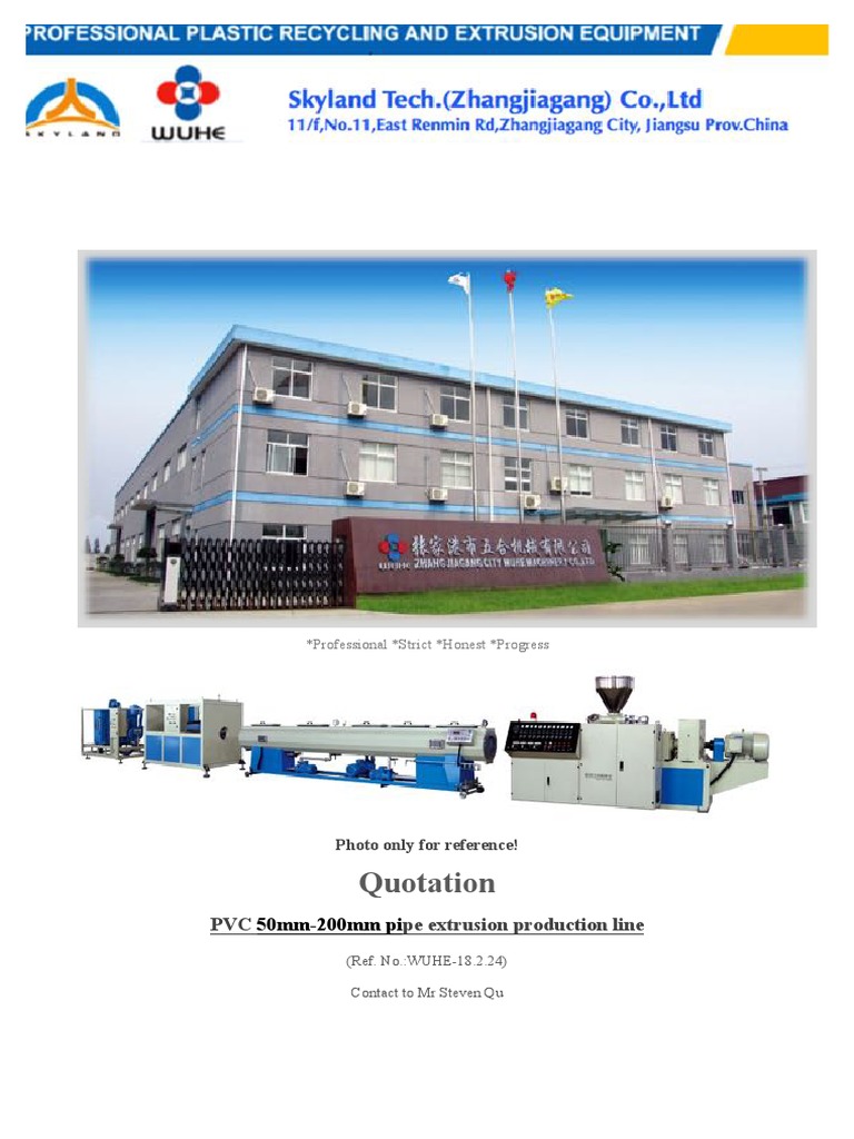 PVC Tube Extrusion Line1 | PDF