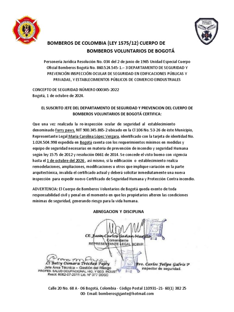 BOMBEROS | PDF