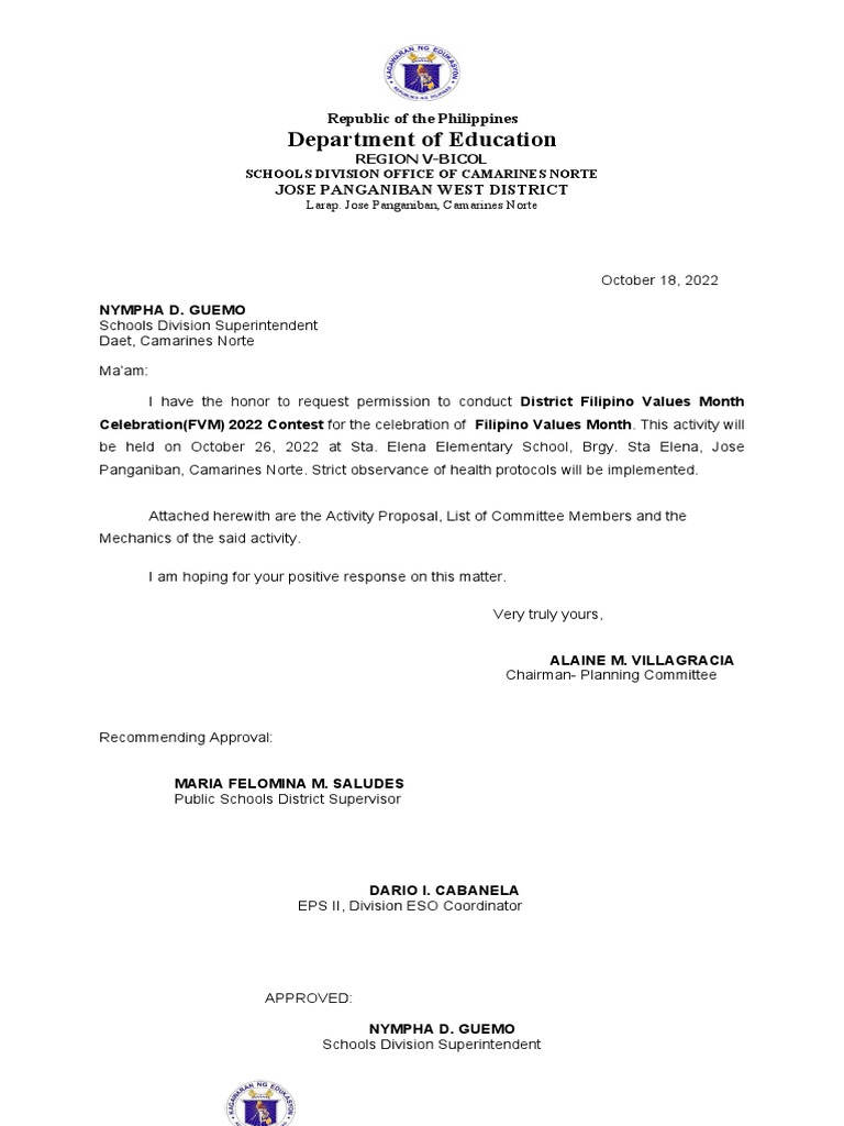 District FVM Proposal | PDF