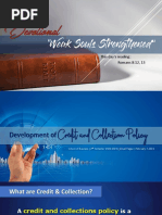 Credit Collection Policy Procedures and Practices | PDF | Credit ...