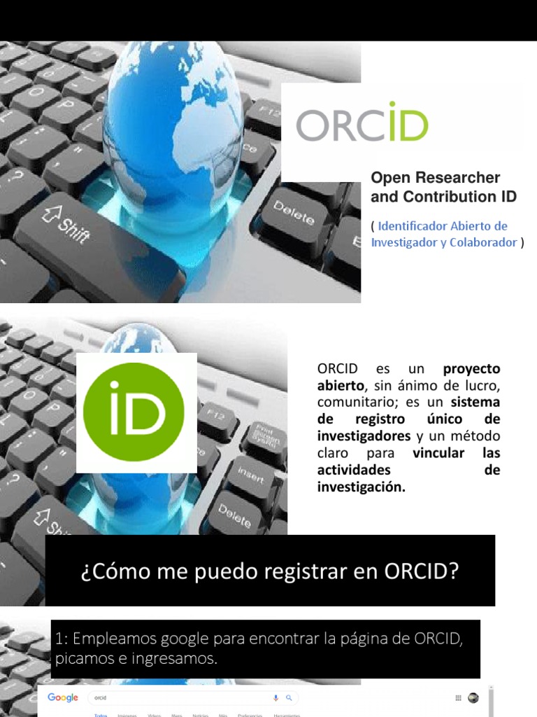 Generar Codigo ORCID | PDF