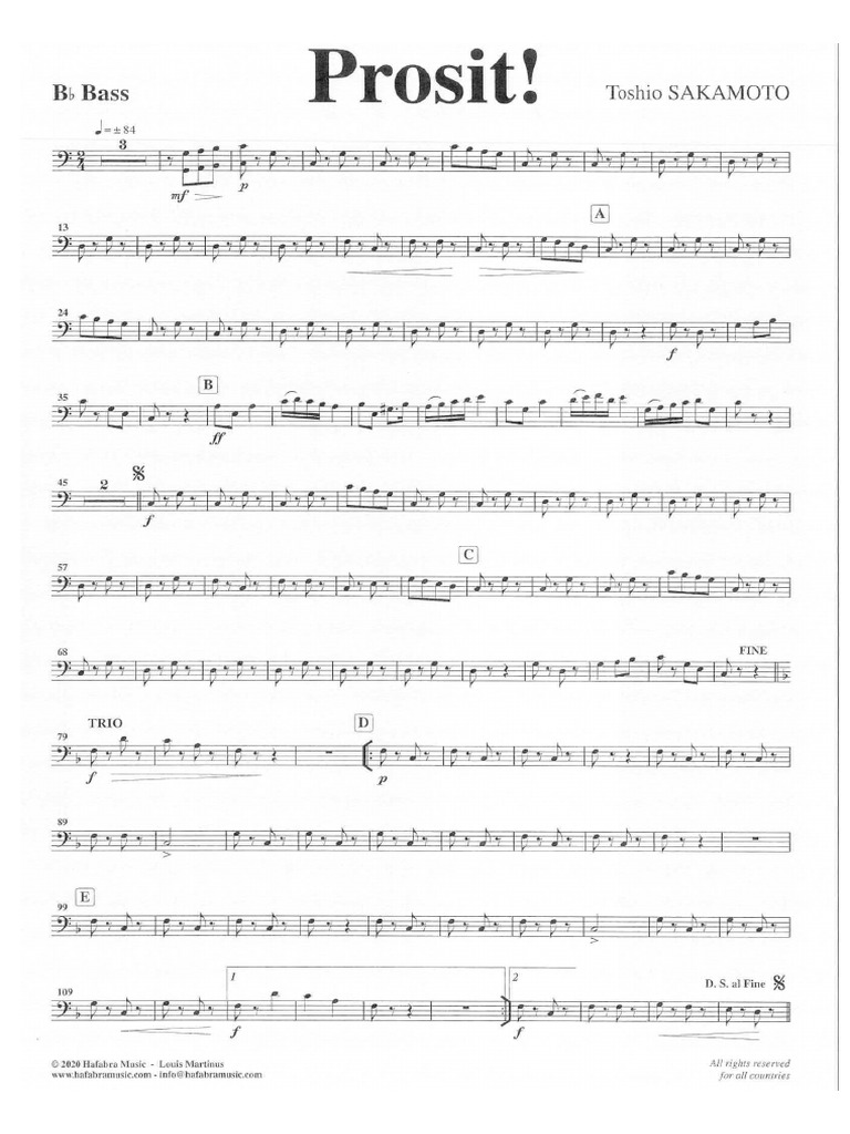 prosit - tuba bb.pdf | PDF
