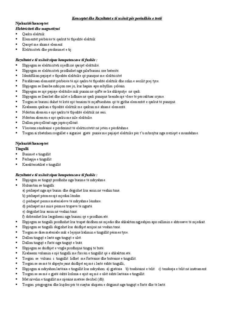 3.Model testi për periudhën e tretë.doc | PDF