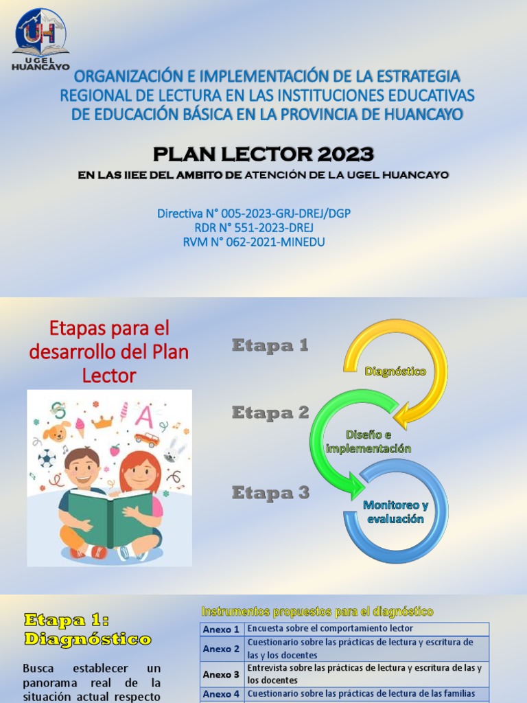 PLAN LECTOR 2023 - ORIENTACIONES | PDF