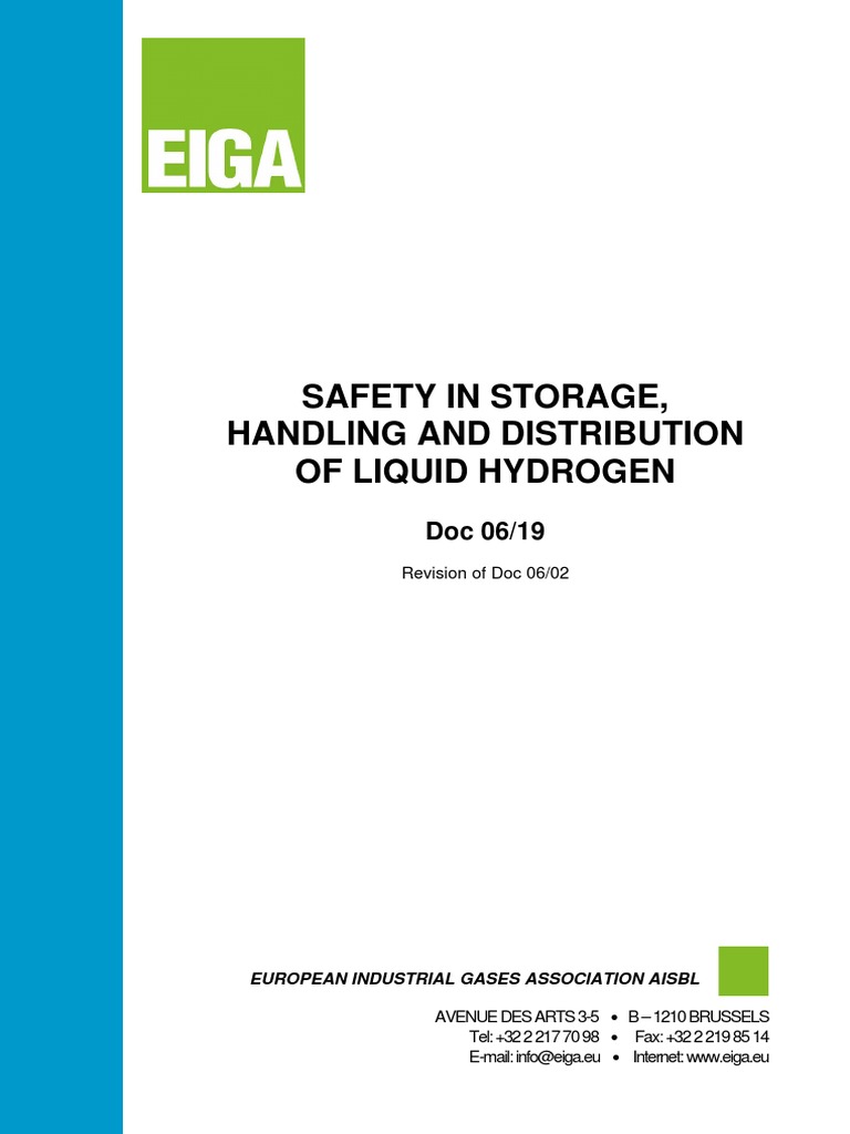 06 19 Safety in Storage Handling and Distribution of Liquid Hydrogen ...