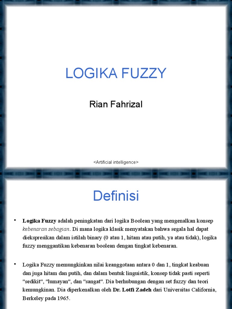 06 Fuzzy | PDF