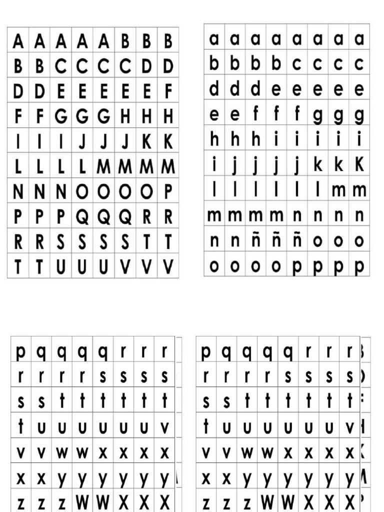 Alfabeto Movil | PDF