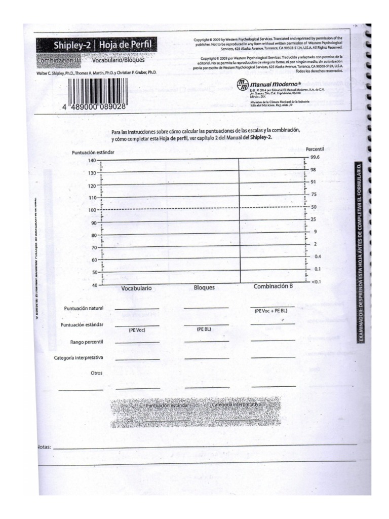 Shipley Protocolo B | PDF