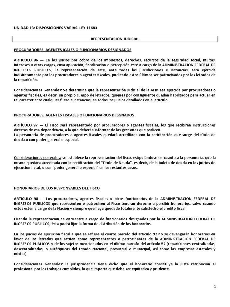 Unidad 13 | PDF