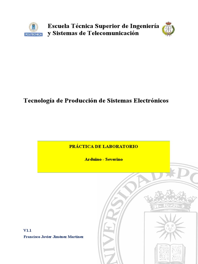 Arduino-Severino TPSE PDF | PDF Arduino-Severino TPSE PDF | PDF