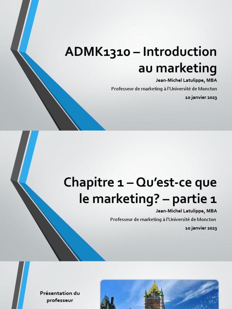 Chapitre 1 - Introduction Au Cours - 10 - Janvier - 2023 - VE | PDF Chapitre 1 - Introduction Au Cours - 10 - Janvier - 2023 - VE | PDF