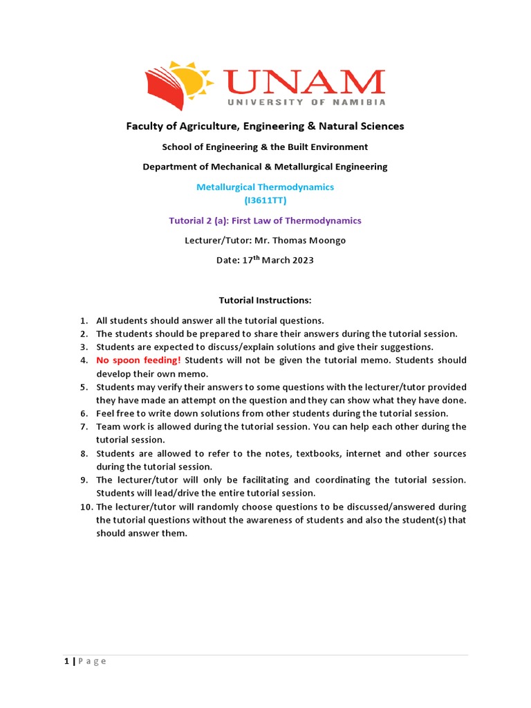 I3611TT - Tutorial 2 | PDF