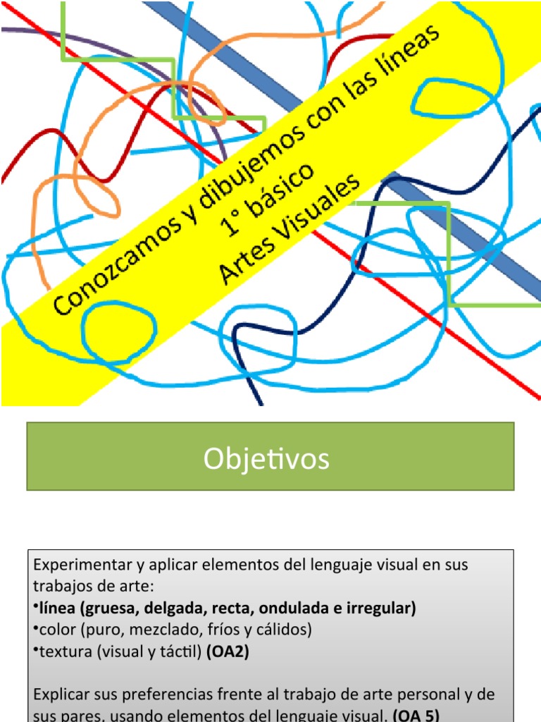 Clase Tipos de Líneas Artes | PDF